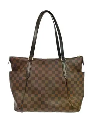 LOUIS VUITTON 2014 Damier Totally Mm Tote Bag - Brown