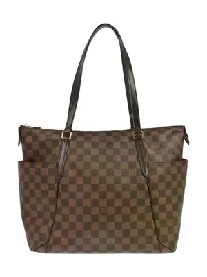 LOUIS VUITTON 2014 Damier Totally Mm Tote Bag - Brown
