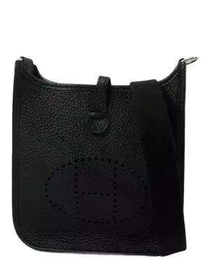 Hermès Tpm Evelyne Shoulder Bag - Black