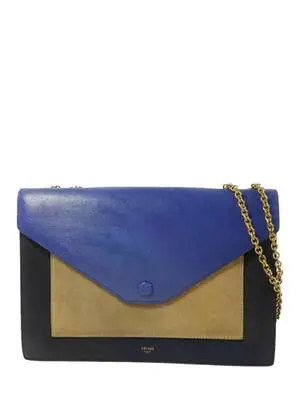 CELINE Pocket Flap Shoulder Bag