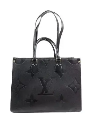 LOUIS VUITTON On The Go Mm Tote Bag - Black