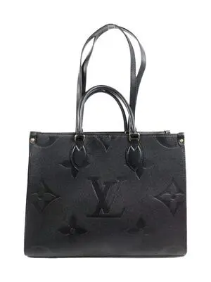 LOUIS VUITTON On The Go Mm Tote Bag - Black