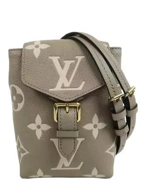 LOUIS VUITTON Monogram Empreinte Mini Backpack - Grey
