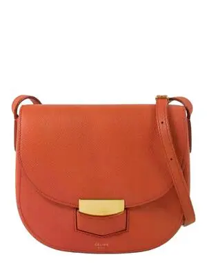 Celine Trotter Shoulder Bag - Red