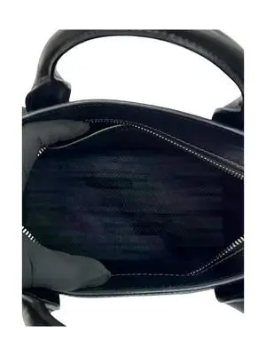 Prada 2019-2026 Saffiano Satchel - Black
