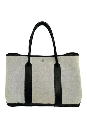 Hermès 2006 Toile And Negonda Garden Party 39 Tote Bag Grey