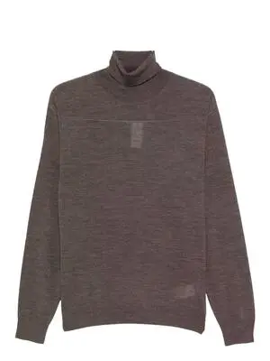 Canali Roll-neck Sweater - Grey