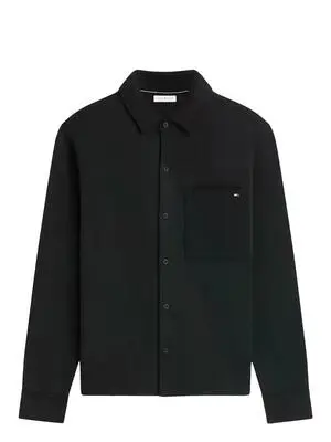 Tommy Hilfiger Button-up Patch-pocket Shirt - Black