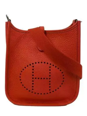 Hermès Evelyne Tpm Calf Leather Shoulder Bag - Red