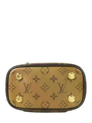 LOUIS VUITTON Vanity Pm Monogram Tote Bag - Brown