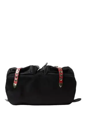 PRADA Studded Buckled Backpack