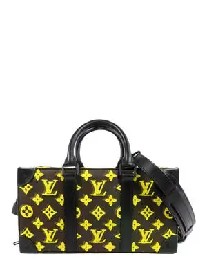 LOUIS VUITTON Trunk Speedy Monogram Tote Bag - Brown