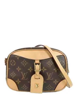 LOUIS VUITTON Mini Deauville Monogram Shoulder Bag - Brown