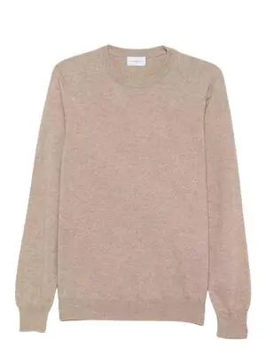 Malo Crew-neck Long-sleeve Sweater - Neutrals