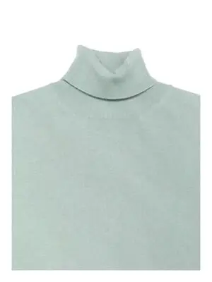 Malo Roll-neck Long-sleeve Sweater Green