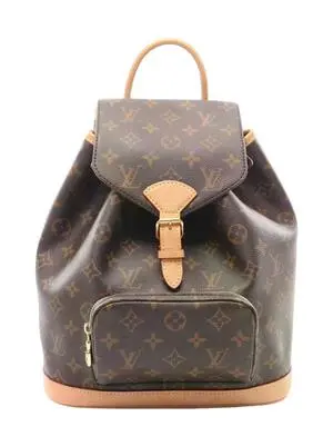 LOUIS VUITTON 1990-2000 Monogram Montsouris Pm Backpack - Brown