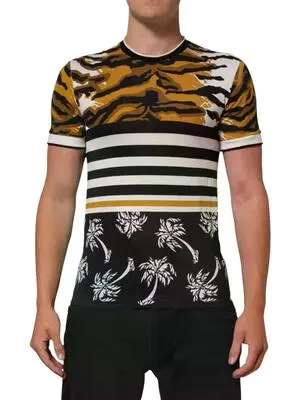 Dolce & Gabbana Printed Crew-neck T-shirt - Multicolour