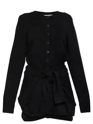 ALEXANDER WANG Tie-waist Button-up Mini Dress