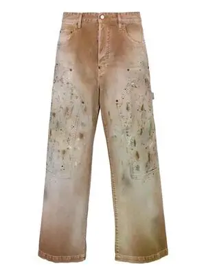 DSQUARED2 Mushroom Field Baggy Carpenter Jeans