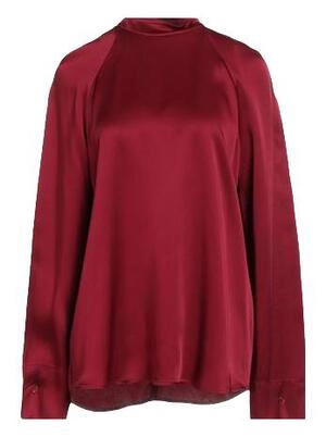 SEMICOUTURE Top Size Acetate, Viscose, Elastane - Red