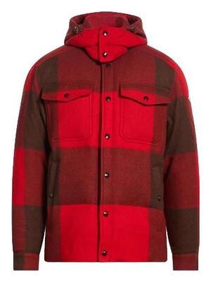 Moncler Puffer Size Virgin Wool - Red