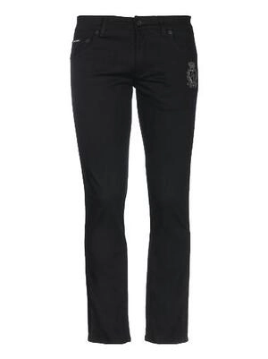Dolce & Gabbana Jeans Size Cotton, Elastane, Brass, Viscose, Silk - Black