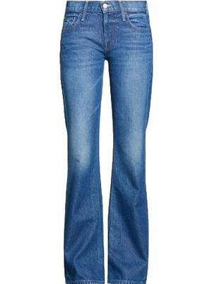 MOTHER Snacks Jeans Size Recycled Cotton, Lyocell, Cotton - Blue