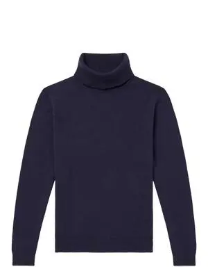 Sease SEASE - Cashmere Rollneck Sweater - Men - Blue - S Navy