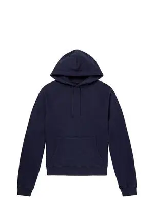 A.p.c. Thimothe Cotton-jersey Hoodie - Blue