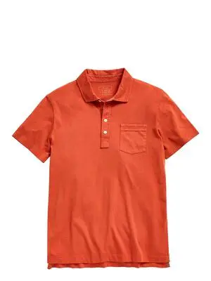 Billy Reid Pensacola Polo - Brick