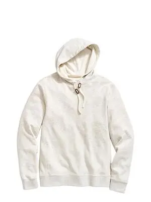 Billy Reid Rib Hoodie Pullover - Grey