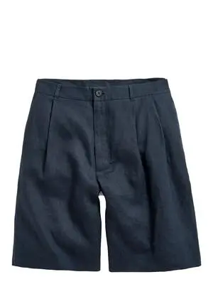 Billy Reid Double Pleated Short - Blue