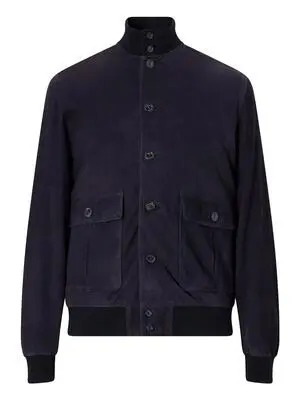 VALSTAR Valstar - Valstarino Suede Jacket - Men - Blue  Blue