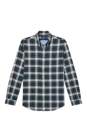 Polo Ralph Lauren Checked Cotton Shirt - Blue