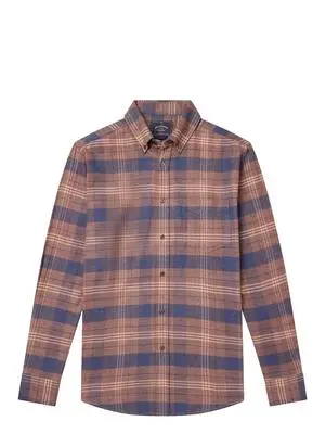 Portuguese Flannel Logia Checked Cotton-flannel Shirt - Multi