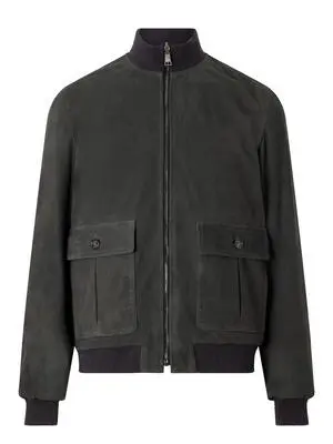 VALSTAR Reversible Suede Jacket - Black
