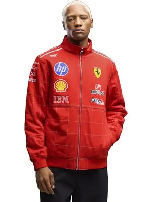 PUMA Scuderia Ferrari Hp Replica Special Monza Bomber Jacket - Red
