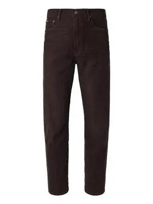 Polo Ralph Lauren Straight-leg Cotton-corduroy Trousers - Brown