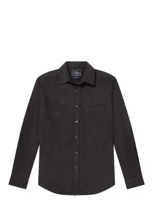 Portuguese Flannel Sounds Cotton-flannel Shirt - Brown