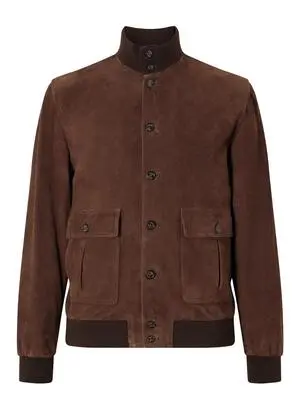 VALSTAR Valstarino Suede Jacket Brown