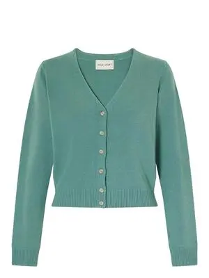 HIGH SPORT Cardigen Wool And Cashmere-blend Cardigan - Green
