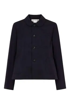 Comme Des Garçons Wool Jacket - Navy