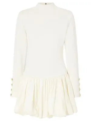 Aje Elodi Crepe Mini Dress - Neutrals