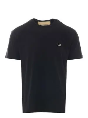 Valentino Garavani Short-sleeved T-shirt Black