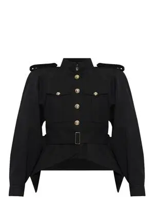 Balmain Long-sleeve Casual Jacket - Black