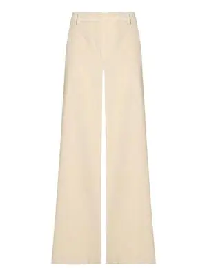 Max Mara Corduroy Wide-leg Pants - Camel