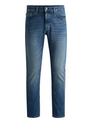 Hugo Boss Washed Slim Jeans Blue