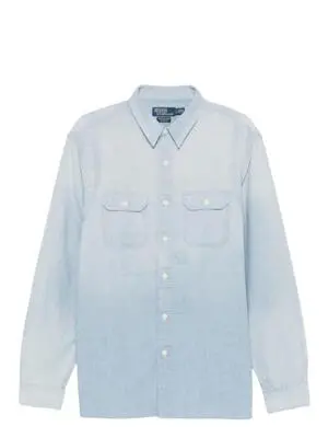 Polo Ralph Lauren Buttoned Chambray Shirt - Blue