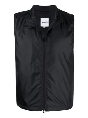Aspesi Sleeveless Vest - Black