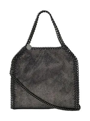 Stella McCartney Falabella Dark Navy Mini Tote Bag - Blue
